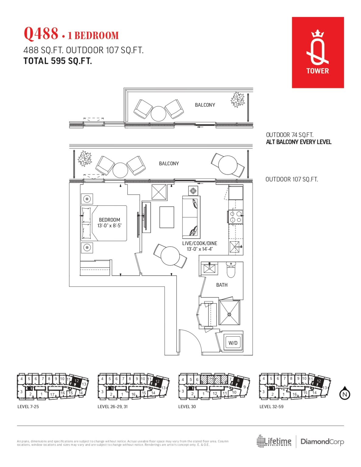 Q Tower Condos® | Price List & Floor Plans