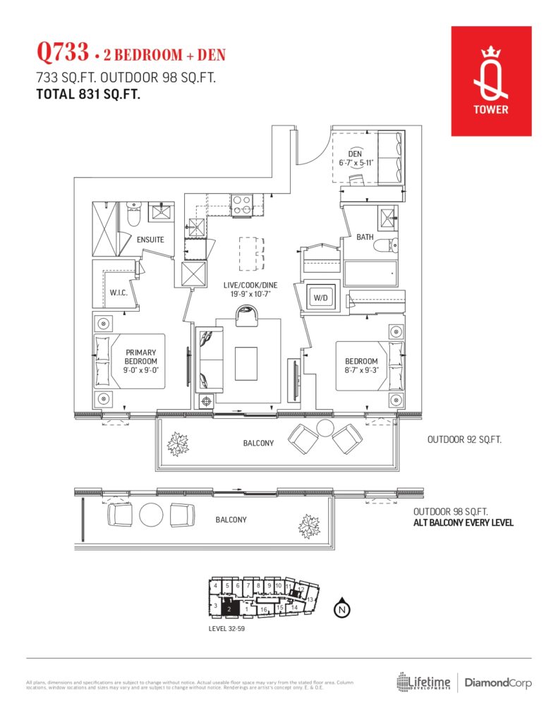 Q Tower Condos® | Price List & Floor Plans
