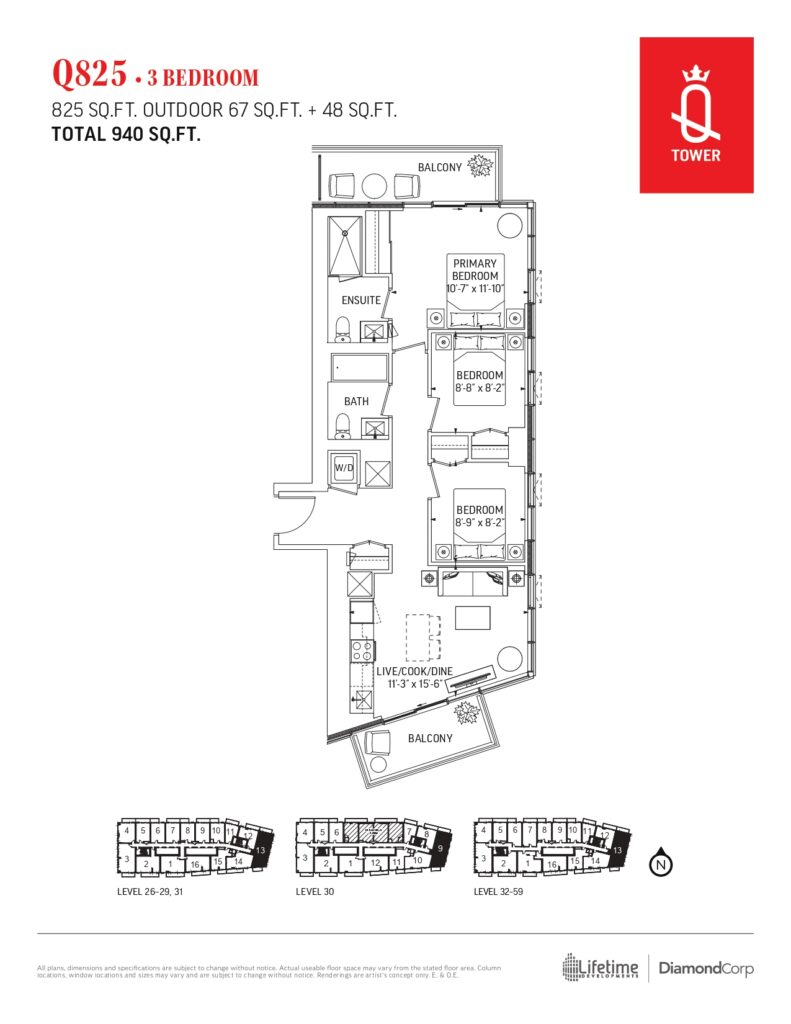 Q Tower Condos® | Price List & Floor Plans